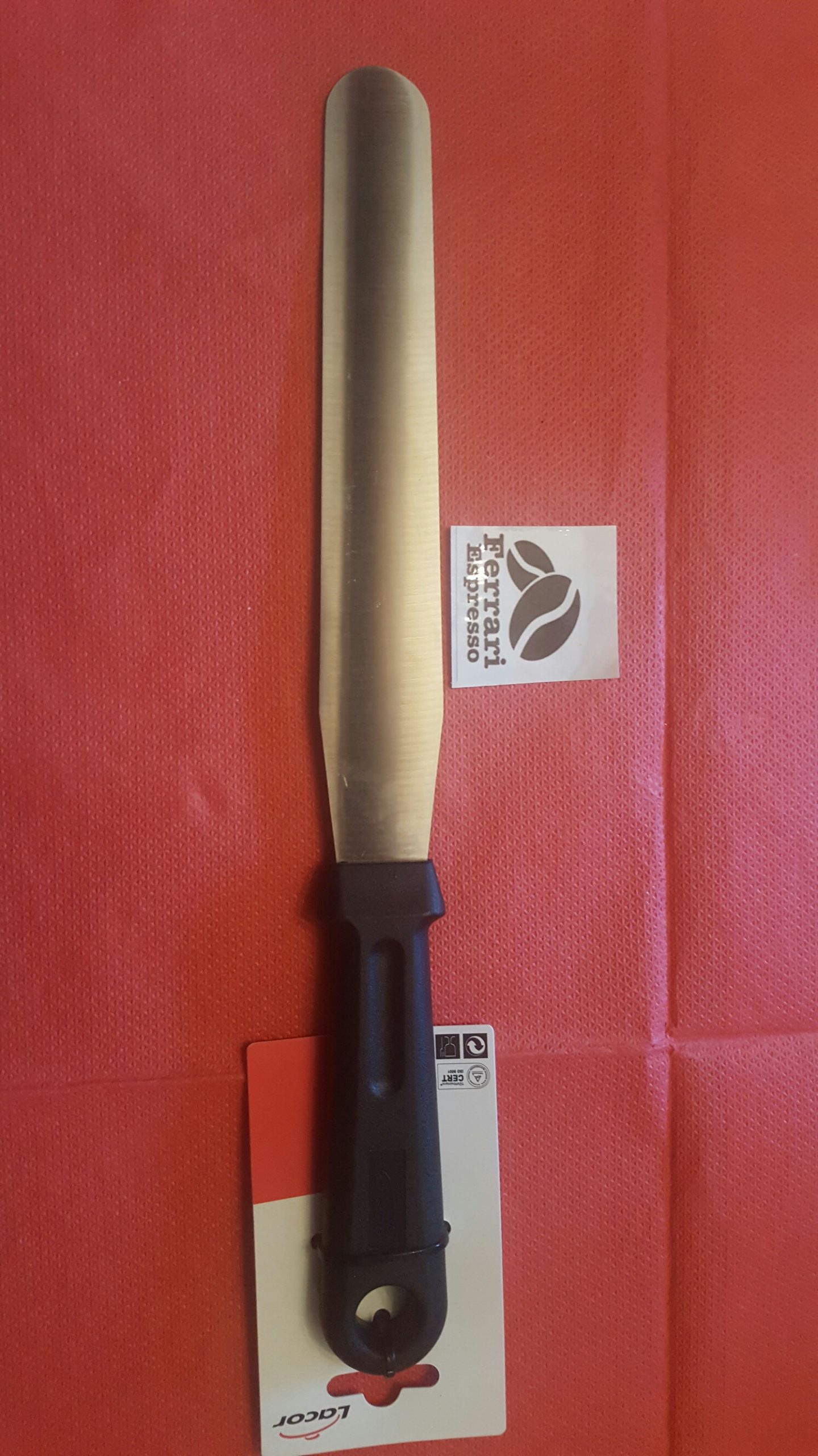STRAIGHT SPATULA 200MM STAINLESS STEEL – Espresso Lane