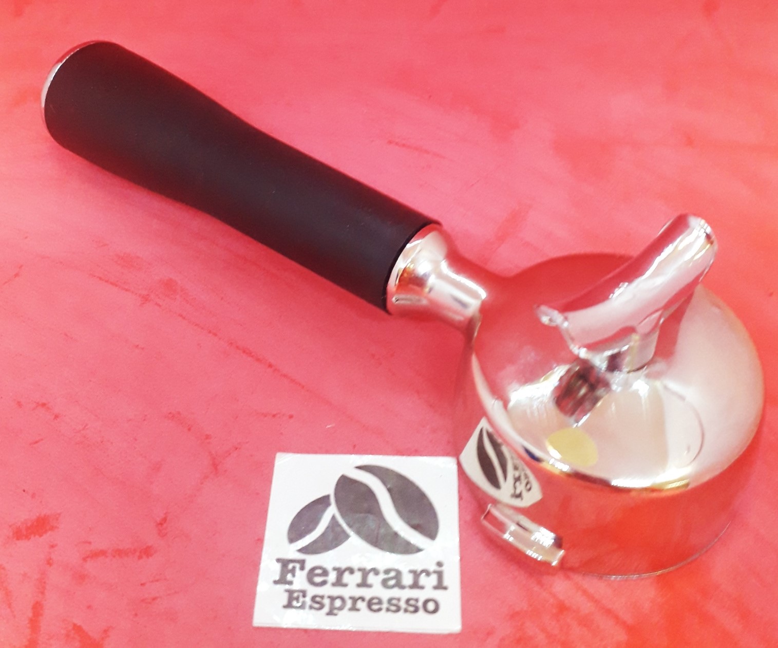 Ascaso Ground Portafilter ~ 2 Cup PM102 41306180 with coffee filter and ...